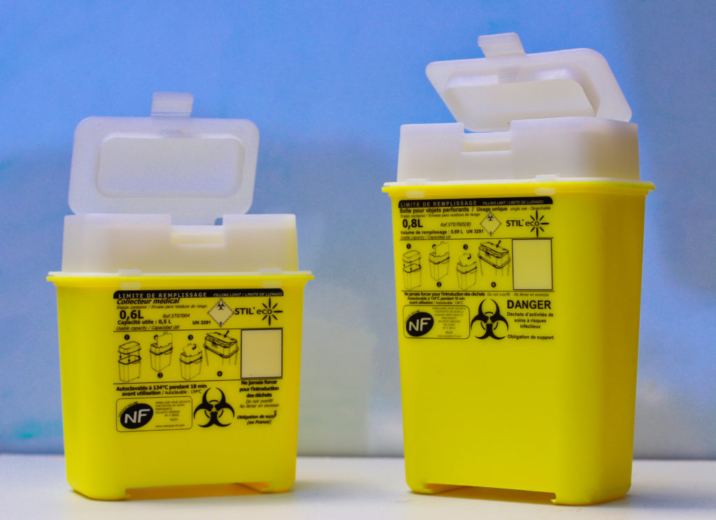 La collecte des DASRI - ALIZE ENVIRONNEMENT SERVICES DECHETS